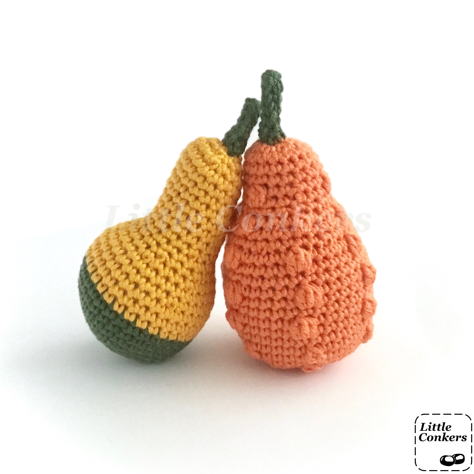 Decorative Pear Gourd Crochet Pattern #2 - Little Conkers