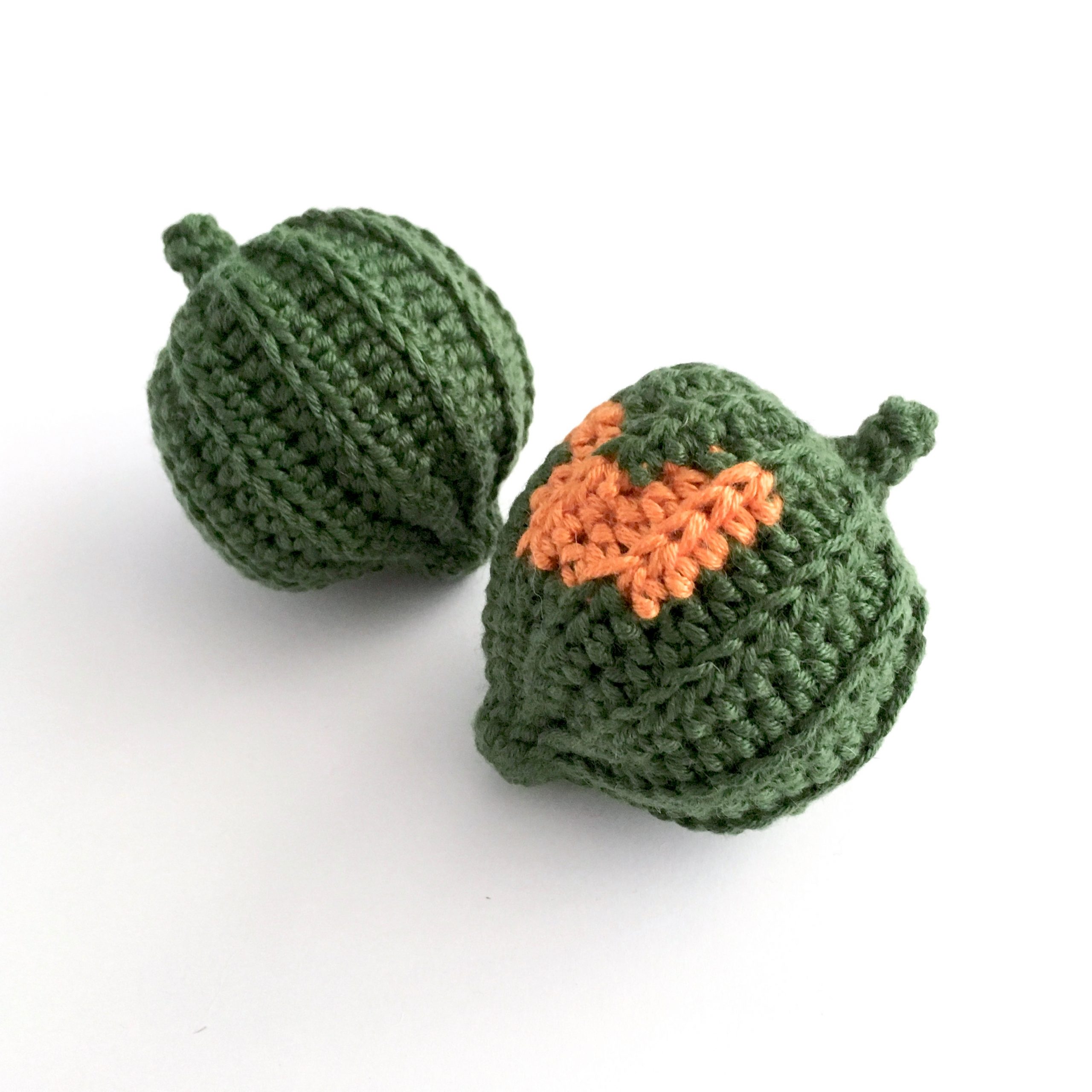 Acorn Squash Crochet Pattern - Little Conkers