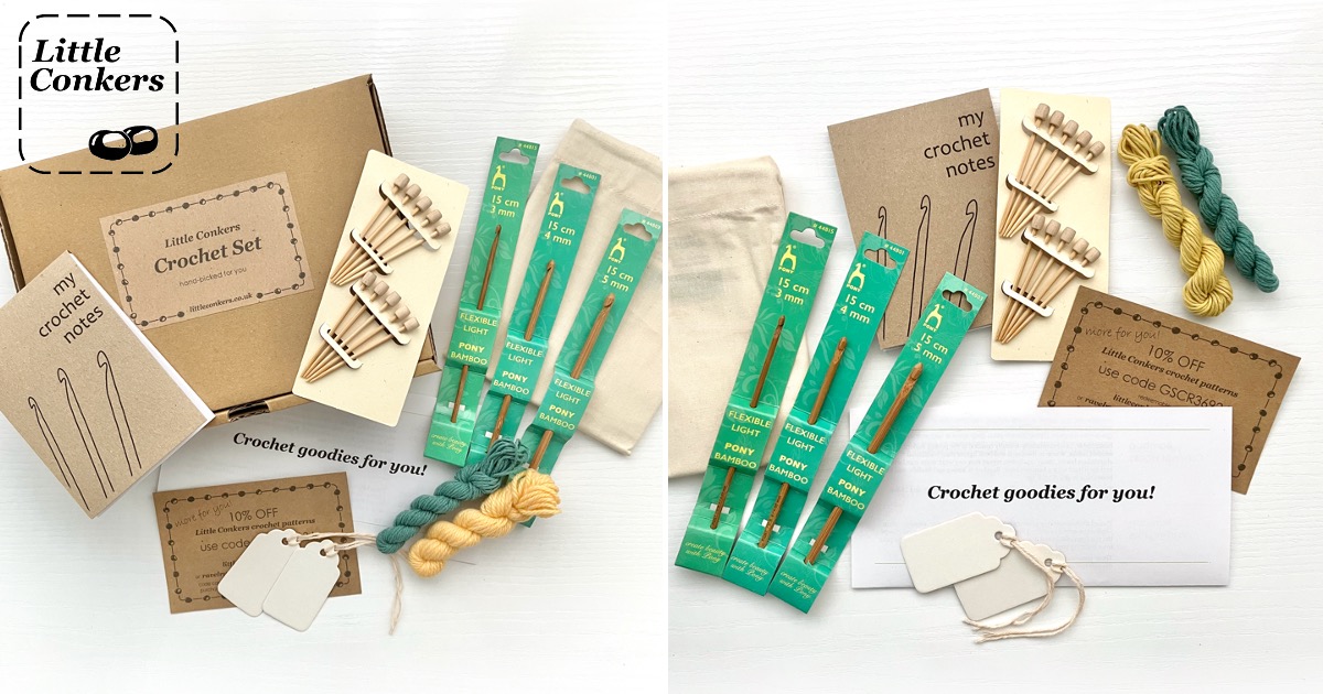 Crochet Gift Set - Little Conkers