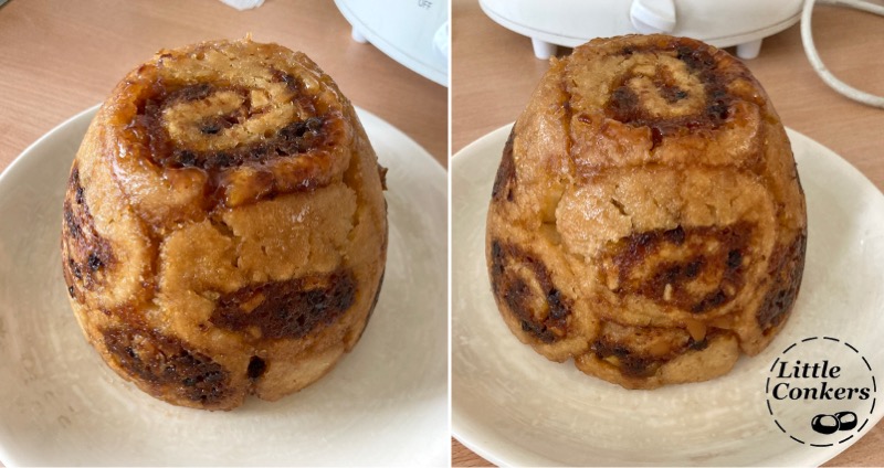 Steamed Mincemeat Suet Pudding - Little Conkers