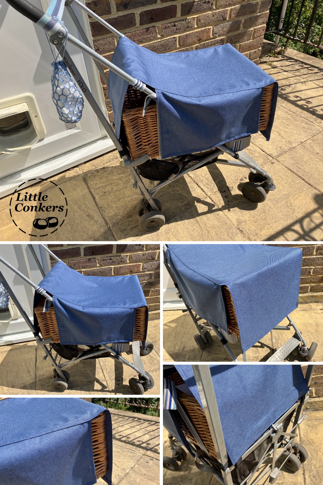 New Cover for my Pushchair Shopping Trolley - Little Conkers